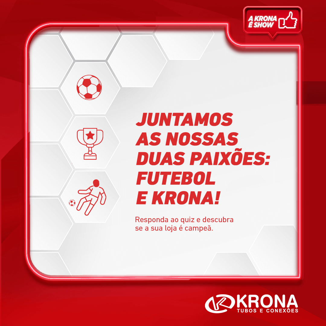 Juntamos as nossas duas paixões: futebol e Krona! - Krona